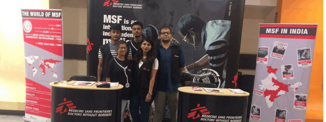 MSF Fundraising event at Express Trade Towers 2, Noida - Médecins Sans ...
