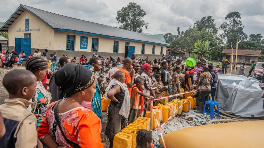 DRC: Half a million displaced and without clean drinking water ...