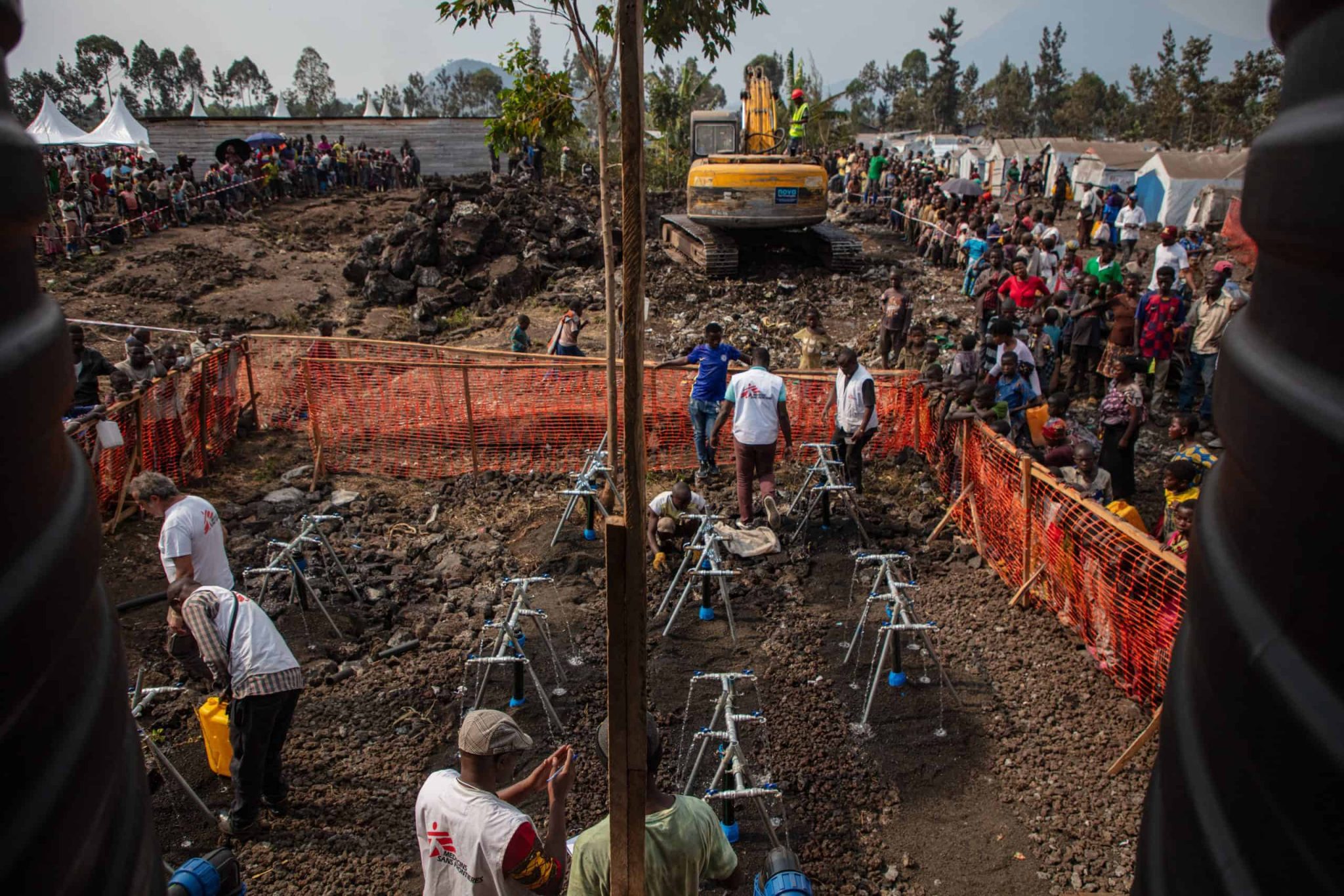 Clean water: a scarce resource for displaced people around Goma ...