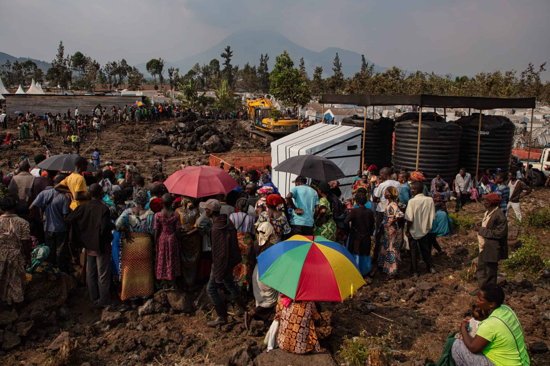 Clean water: a scarce resource for displaced people around Goma ...