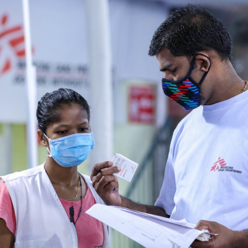 Project in India - Médecins Sans Frontières(MSF)/Doctors Without Borders
